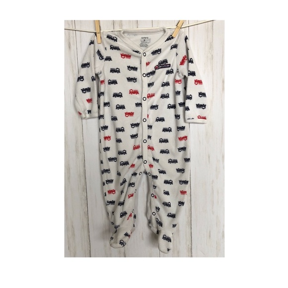 Carter's | Pajamas | Terry Cloth Light Weight Baby Snap Jammies | Poshmark